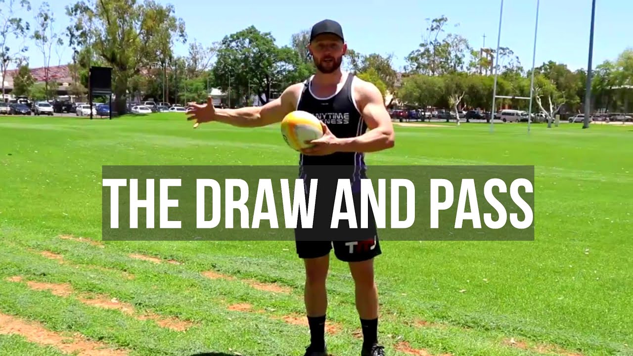 Rugby Skills | The Draw And Pass. - YouTube