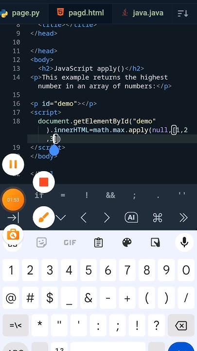 JavaScript Simulate a Max methods on Arrays #short #javascript #simulate #max #array #print # ...
