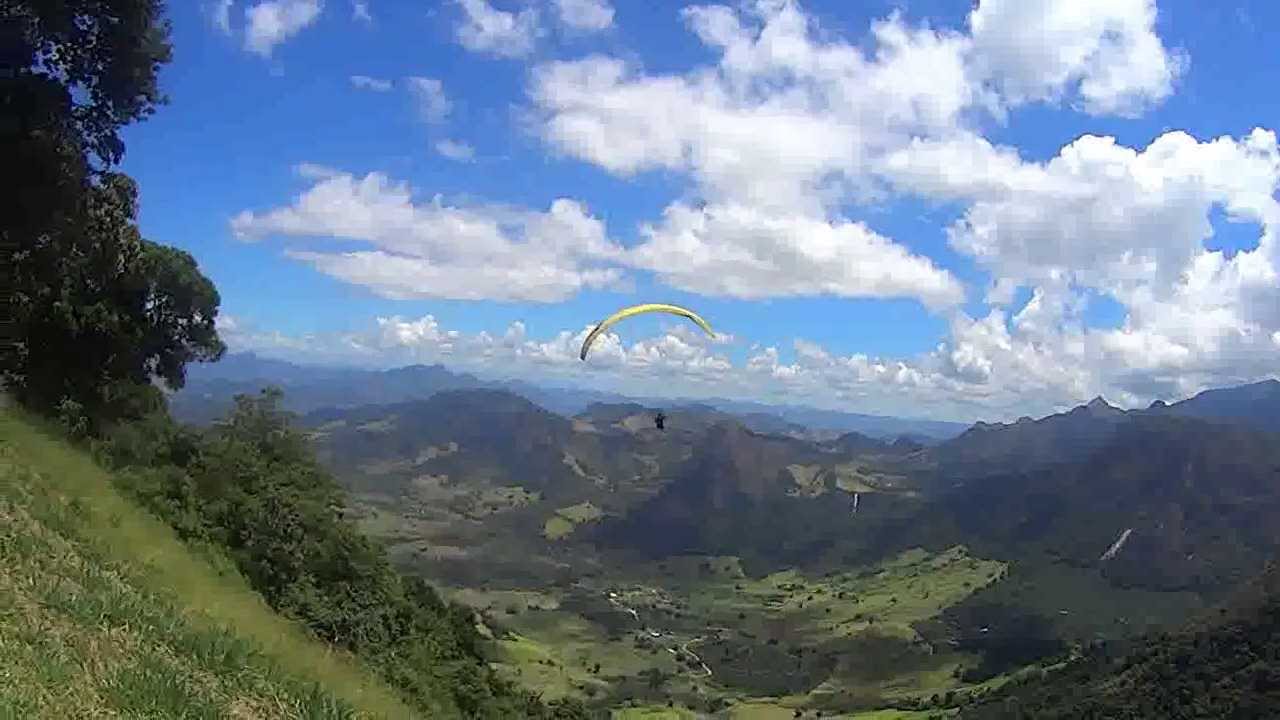 Paragliding Brazil Feb 2014 HD - Gin Carerra - YouTube