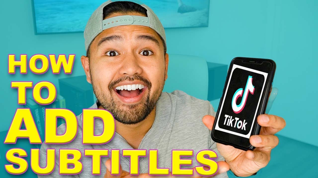 How to Add Subtitles to A Tik Tok - YouTube