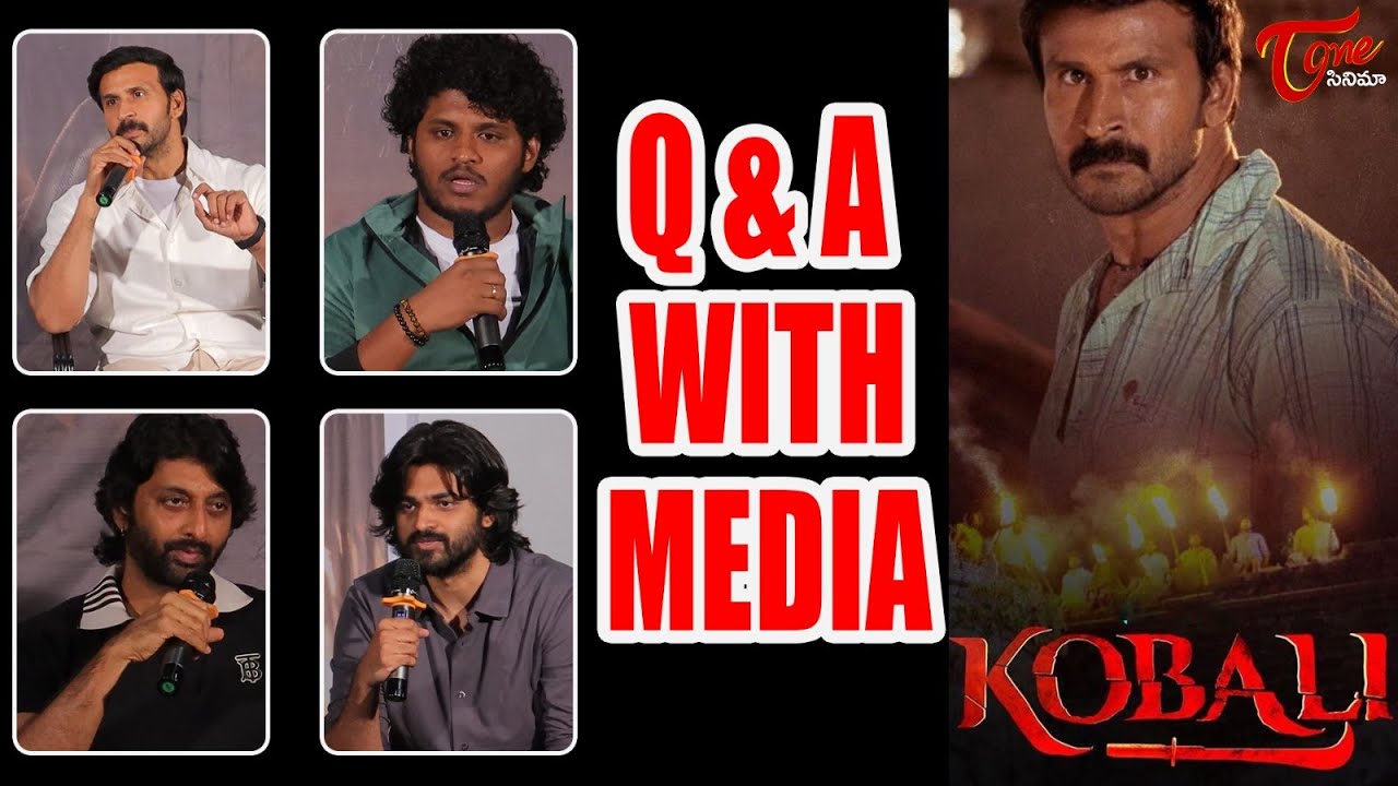 KOBALI' Movie Press Meet l Actor Ravi Prakash & team | Producer ...