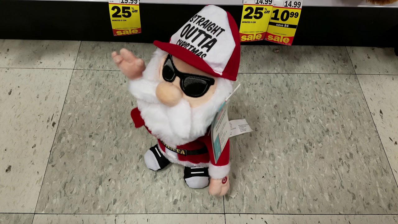 Gemmy Industries : Rapping Santa - YouTube