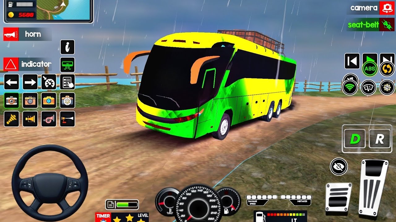 Coach Bus Realistic Off-Road Driving In 3D Game - Bus Games : City Bus ...