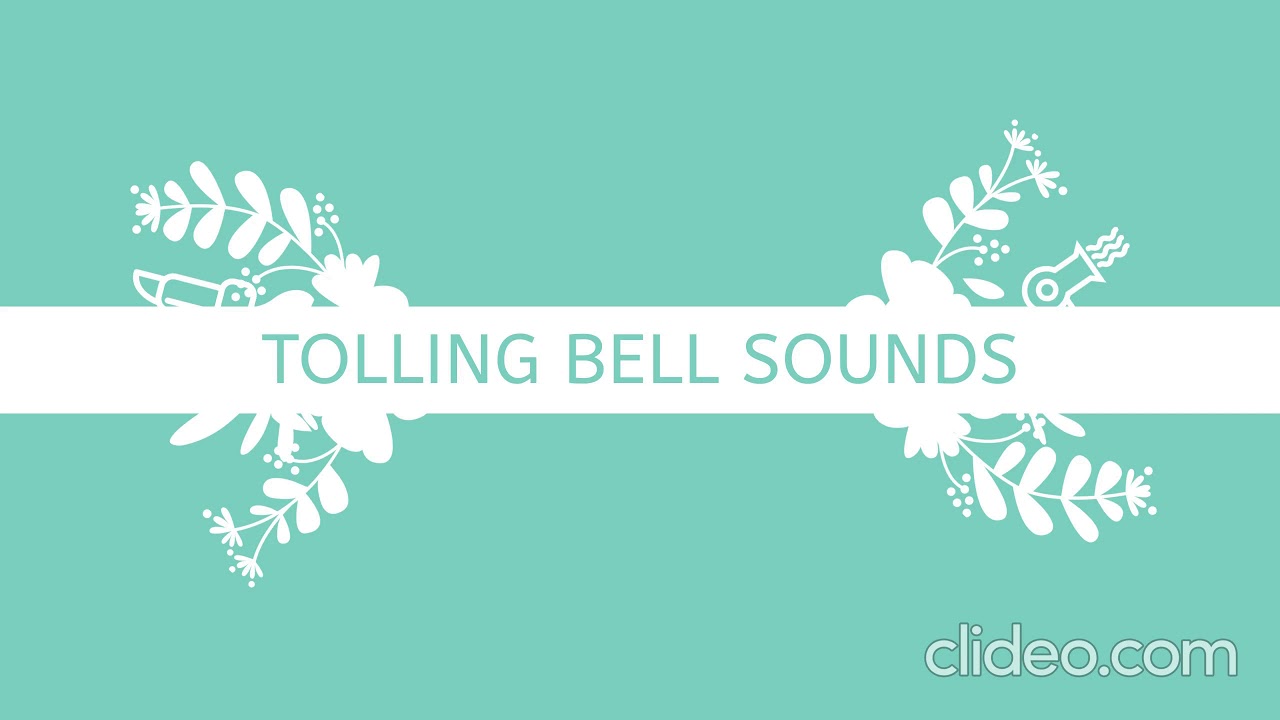 Tolling bell sound - YouTube