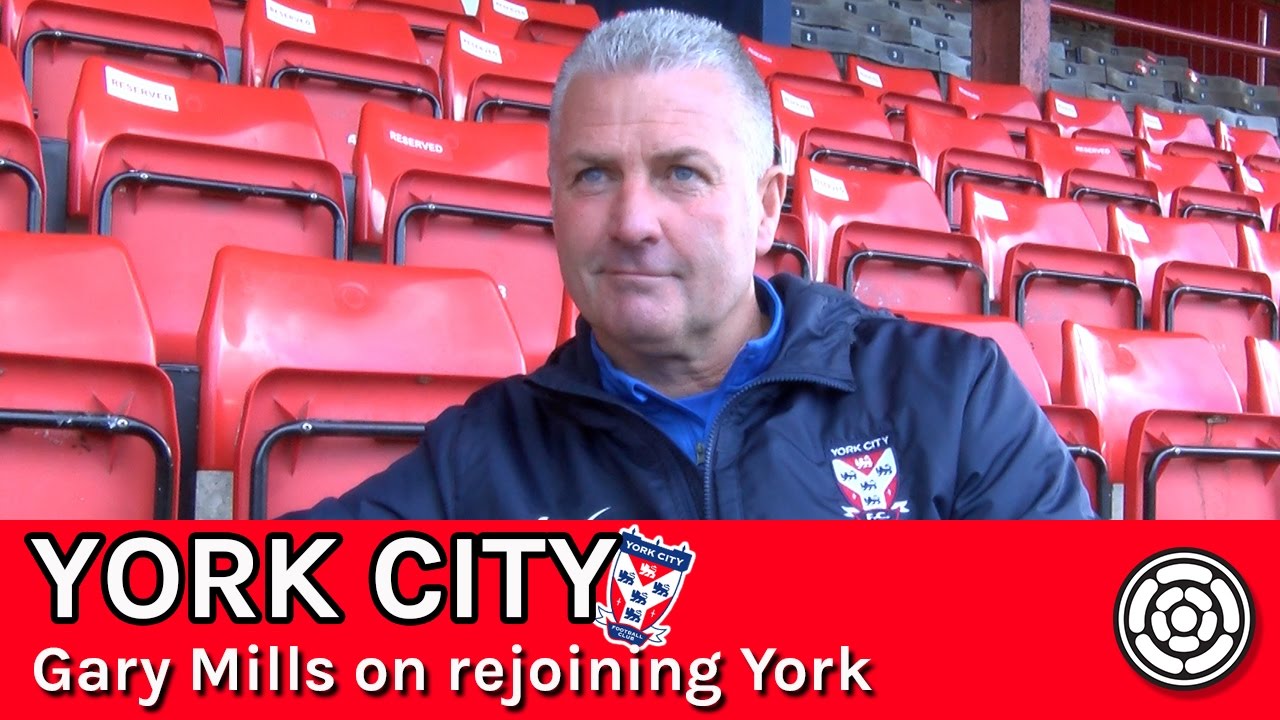 Gary Mills on his return to York City - YouTube