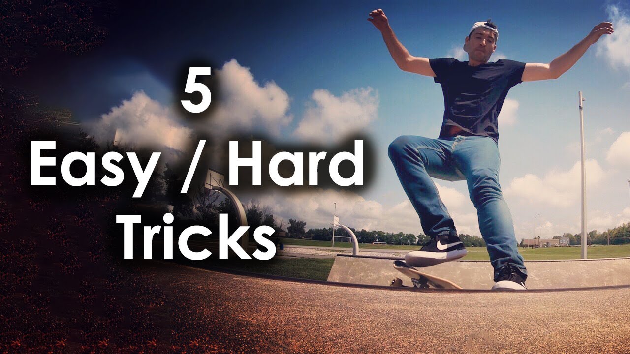 5 EASY / HARD Tricks - YouTube