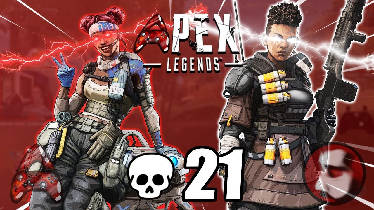 Apex Controller On PC 21 KILL WIN ft. ShivFPS | Apex Legends Full ...