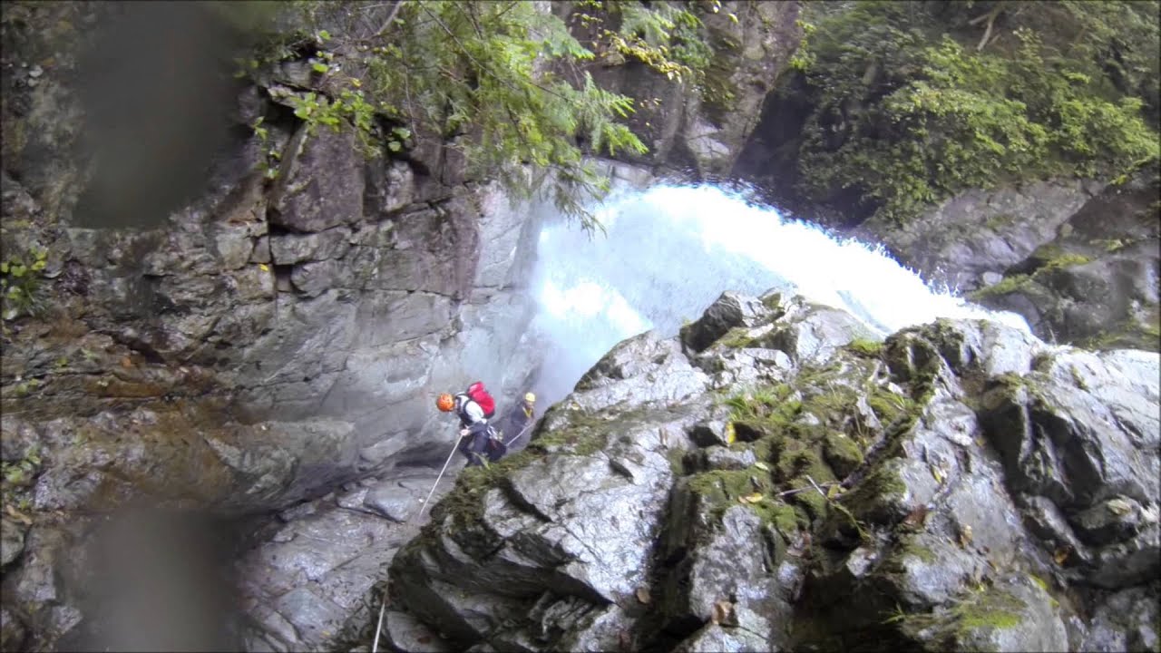 0911 kamitakara CANYONING JAPAN J-WET Adventures - YouTube