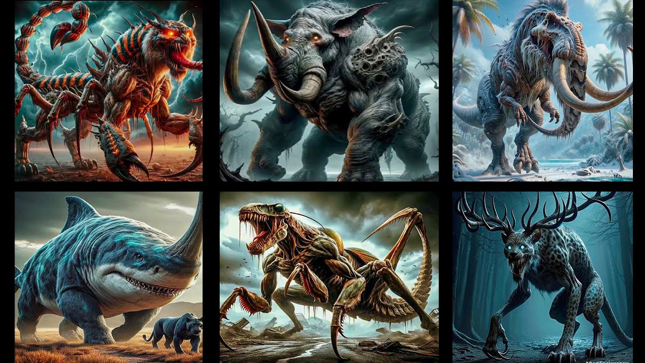 Amazing ANIMAL FUSION HYBRIDS 😱 BEST ANIMAL FUSION #ai #aiart # ...