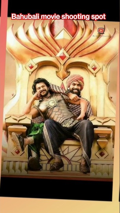 Bahubali movie shooting spot | Behind scenes | Film set #anushka #prabhas #shorts # ...
