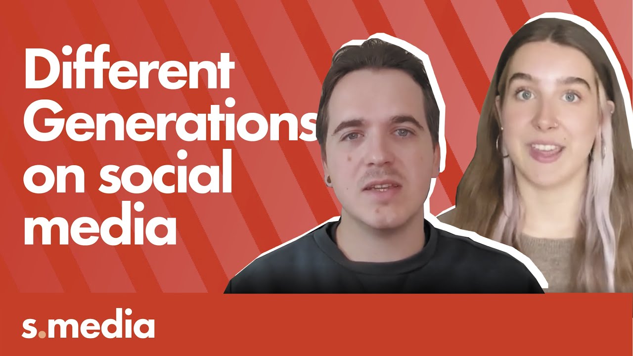 How different Generations use social media | s.media - YouTube