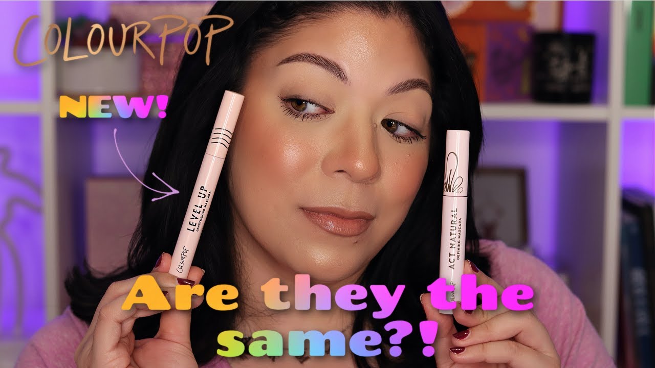 NEW LEVEL UP LENGTHENING MASCARA FROM COLOURPOP!! | First Impresions ...