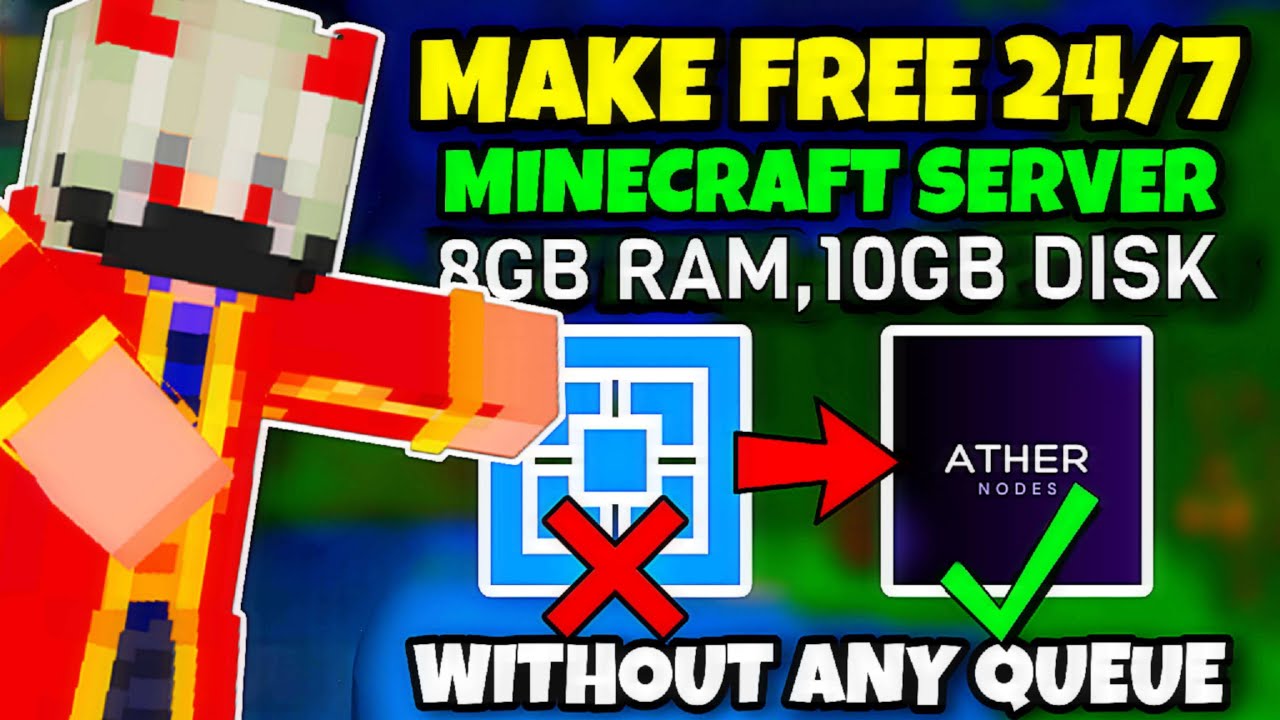 Best Free 24/7 Minecraft Server Hosting | 8GB RAM | No Lag | 2025 - YouTube