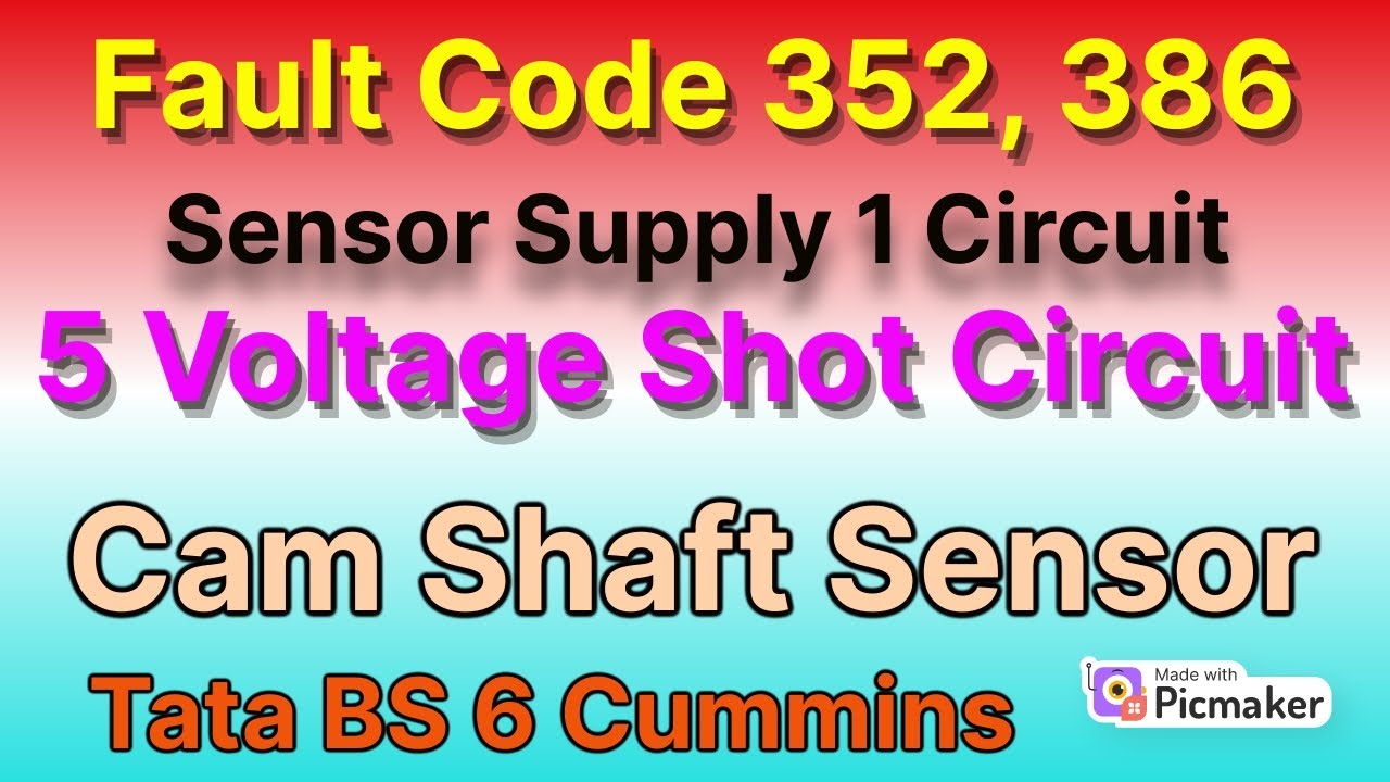 Fault Code 352 386 Sensor Supply 1circuit 5 Voltage Shot Circuit fault-code-352-386-sensor-supply-1circuit-5-voltage-shot-circuit