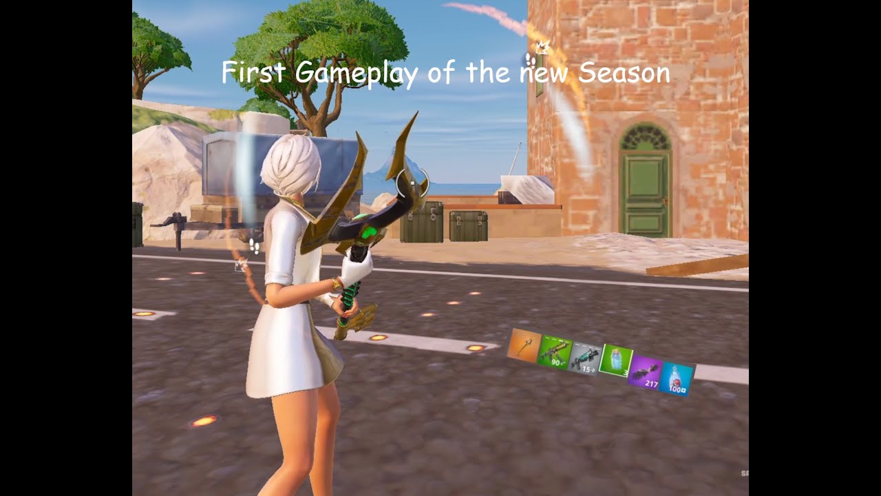 First Gameplay of the new Season in Fortnite Chapter 5 Season 2 - YouTube