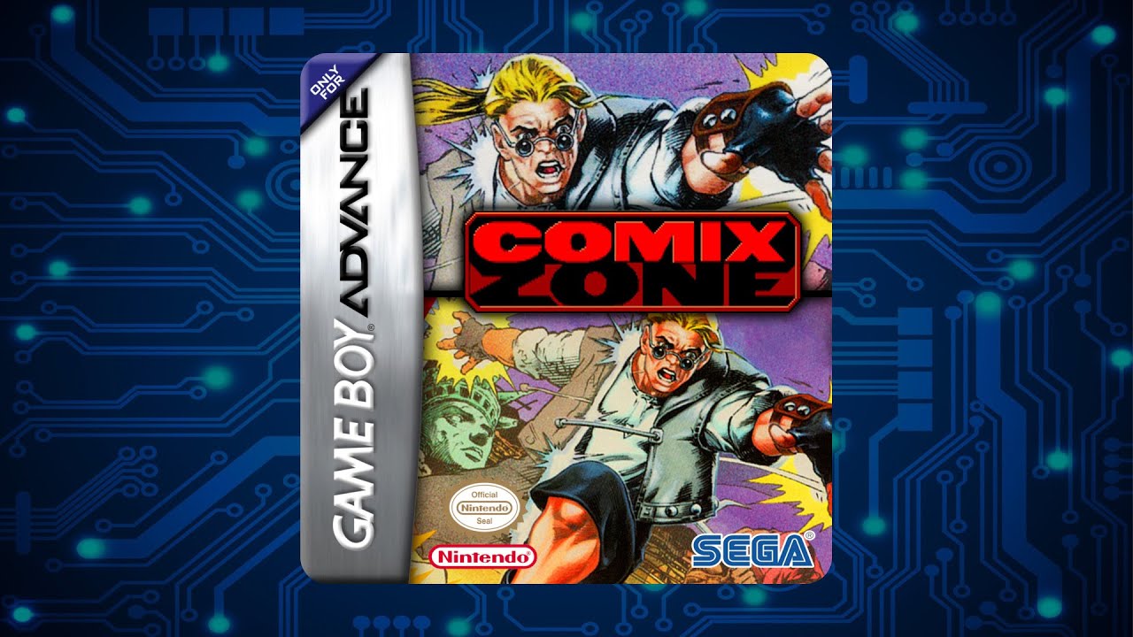 COMIX ZONE (GAME BOY ADVANCE - SEGA - 2002 - LIVE 2021) - YouTube
