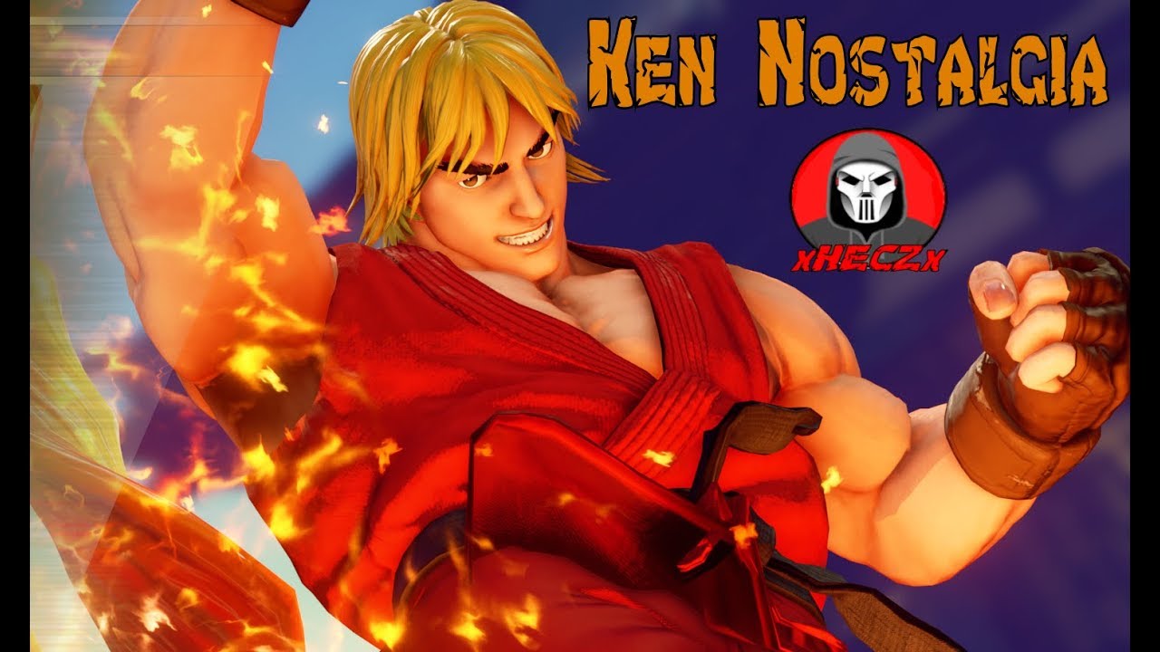 SFV Mods - Ken Nostalgia Costume - YouTube