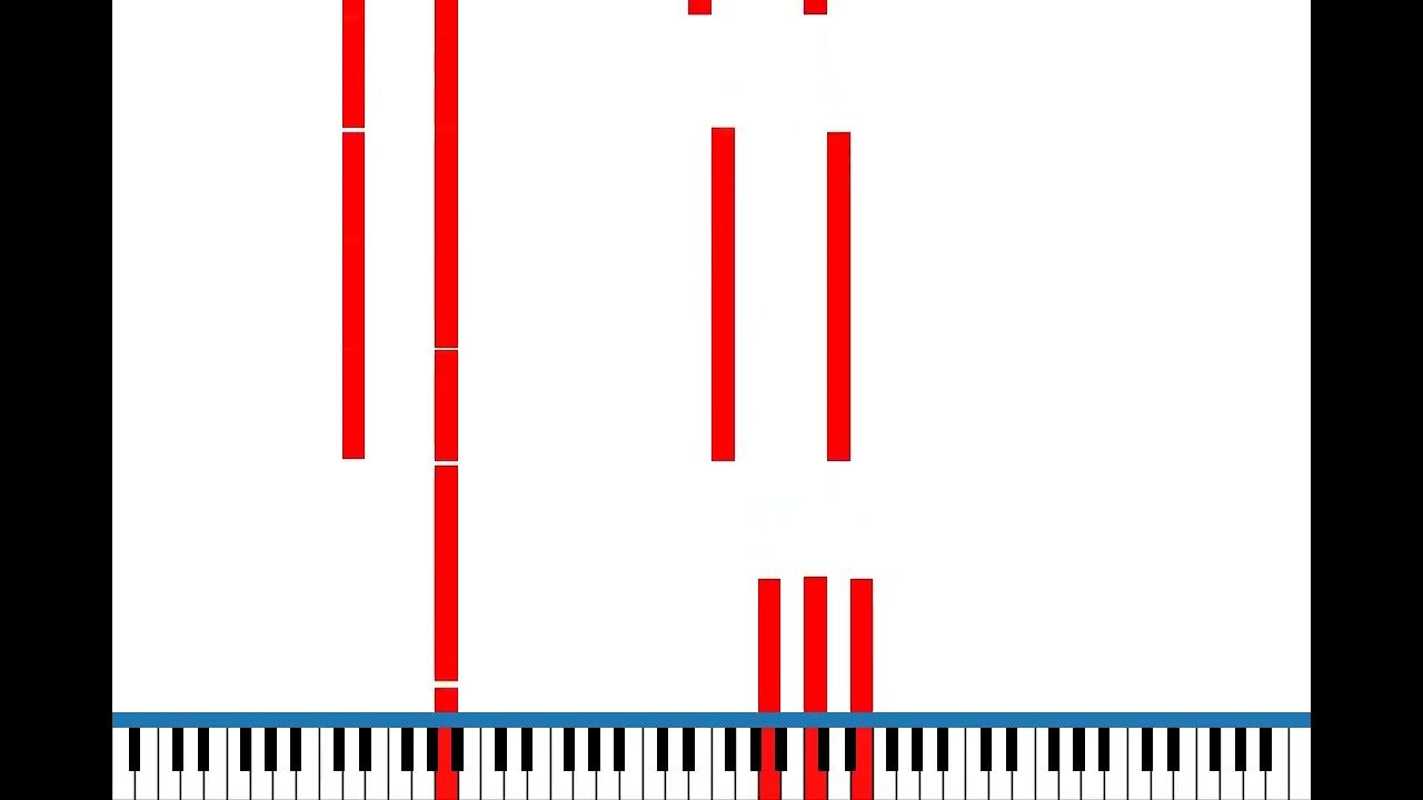 🎹 Creating an animated piano music visualizer entirely in Python.#pianoroll #musicvisualiser # ...