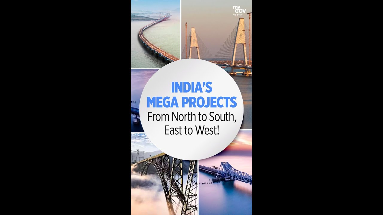 India's Mega Projects From North to South, East to West ! - YouTube