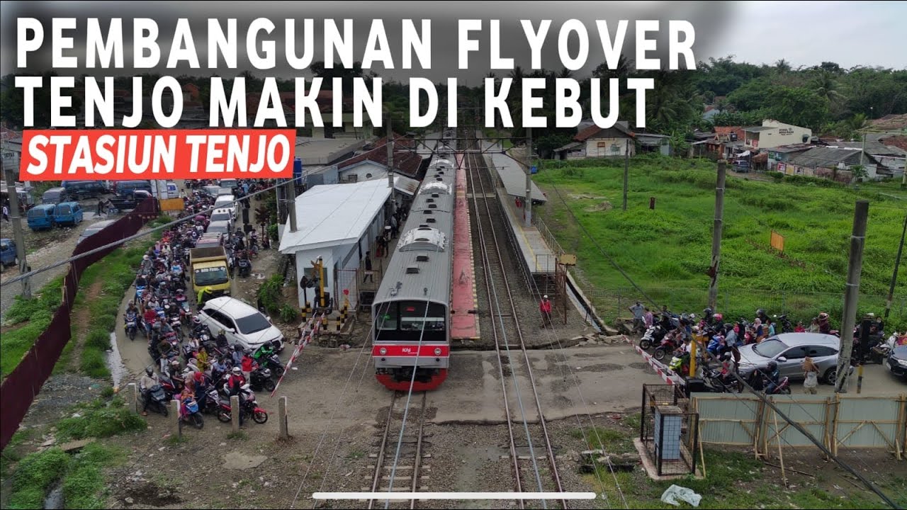 FLYOVER TENJO SEMAKIN DI KEBUT ‼️ LANJUTAN PROGRES PEMBANGUNAN PROYEK ...