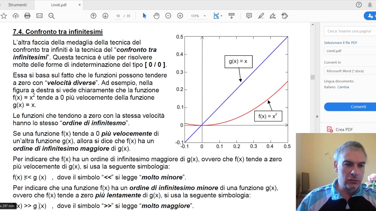 Limiti 2 - Confronto tra infiniti e infinitesimi, scomposizione e ...