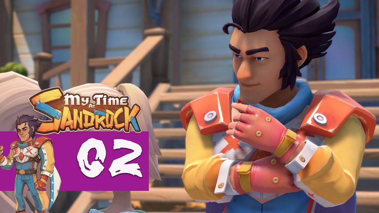 Sparring with Pen || My Time at Sandrock Let's Play - Part 2 - YouTube