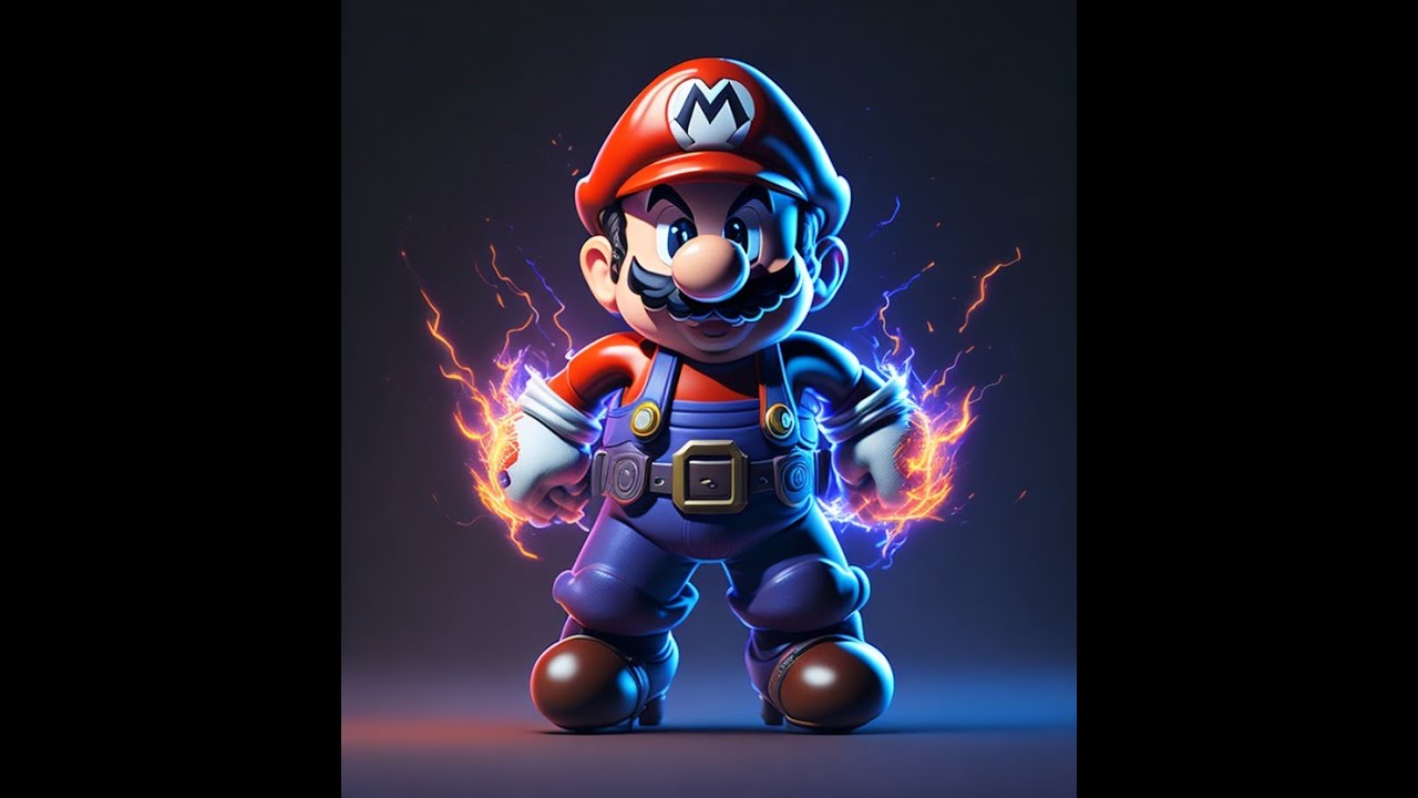 NINTENDO SUPER MARIO BROS - Ai Concept Art - YouTube
