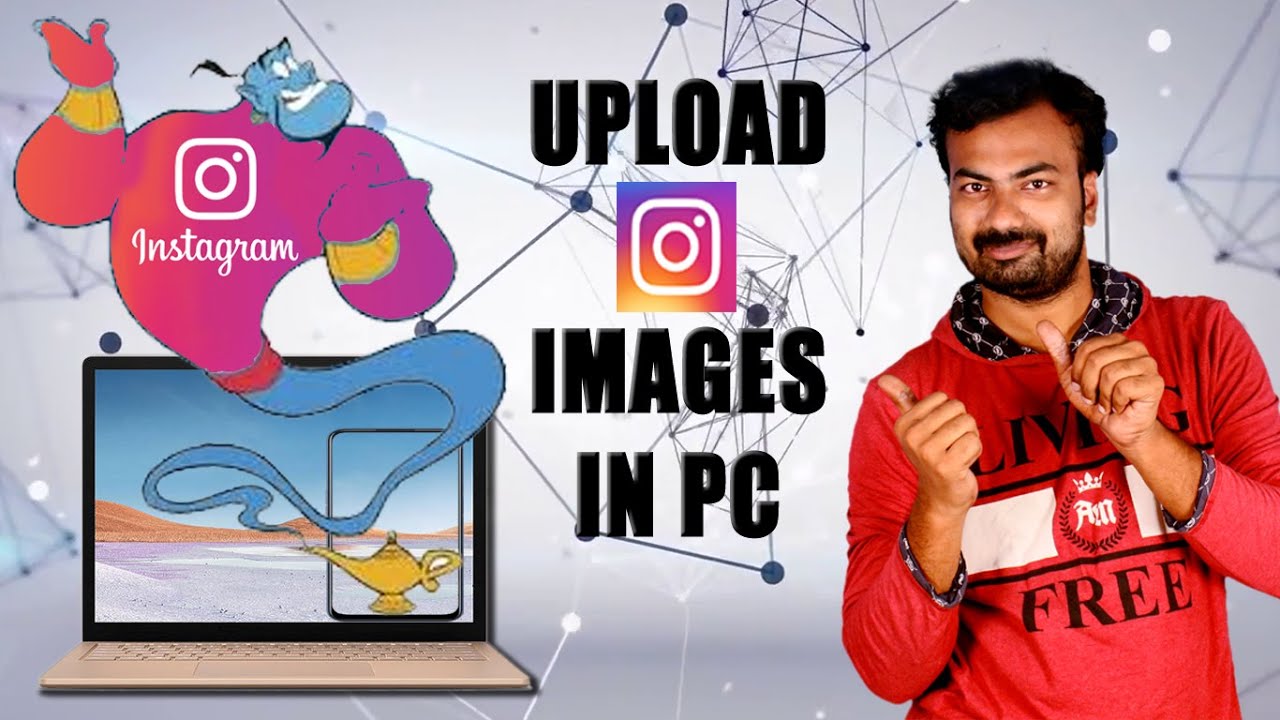 How To Upload Photo On Instagram From PC Telugu YouTube How To Upload Photo On Instagram From PC Telugu YouTube