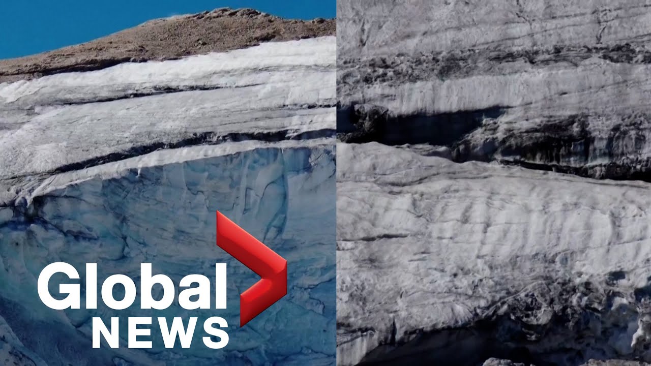 Aerial video shows close-up of Italian glacier collapse that killed at ...
