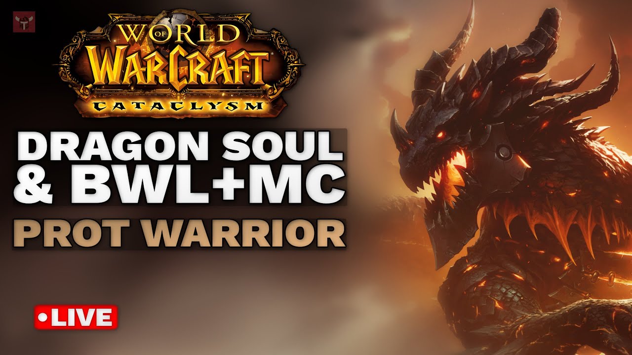 🐉Dragon Soul GDKP + BWL-MC on Prot Warr YAY | DS Week 8 - YouTube
