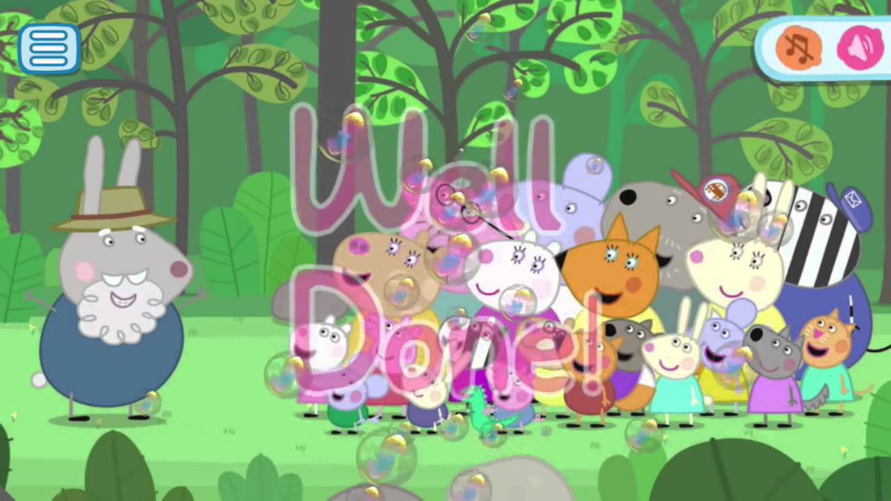 Peppa pig new kids mini games - YouTube