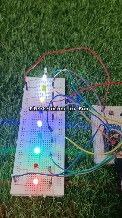 Dancing Leds 😱😱 #shorts #arduino #youtubeshorts #ytshorts #ai - YouTube