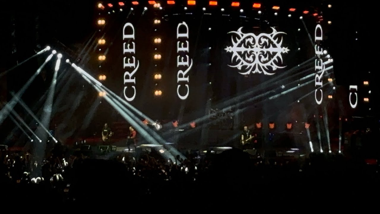 Creed live (HD)- One Last Breath- @ Talking Stick Amphitheater- Phoenix ...