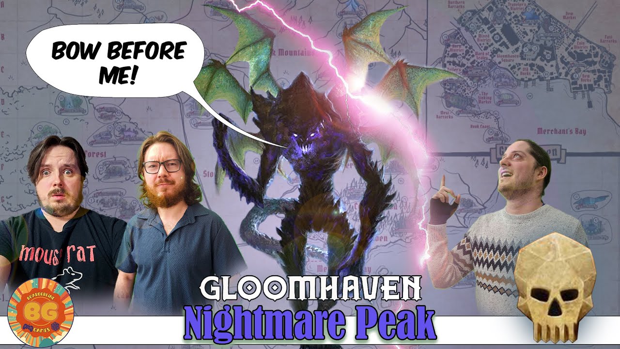 Facing The Winged Horror! Gloomhaven Scenario 46 - YouTube