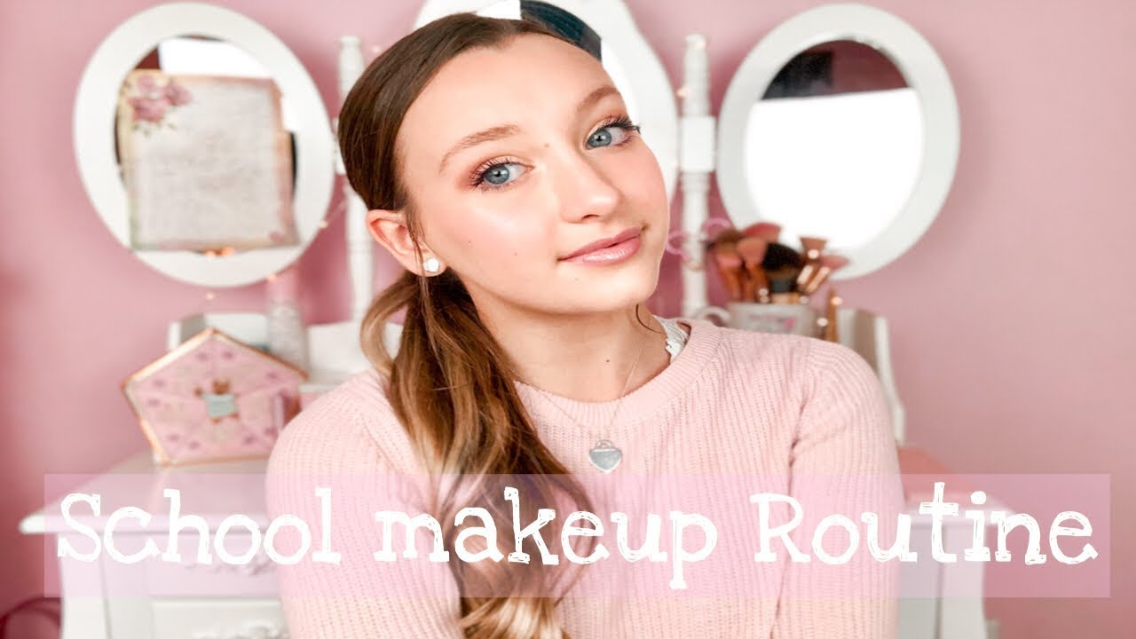School Makeup Routine💋♡ - YouTube