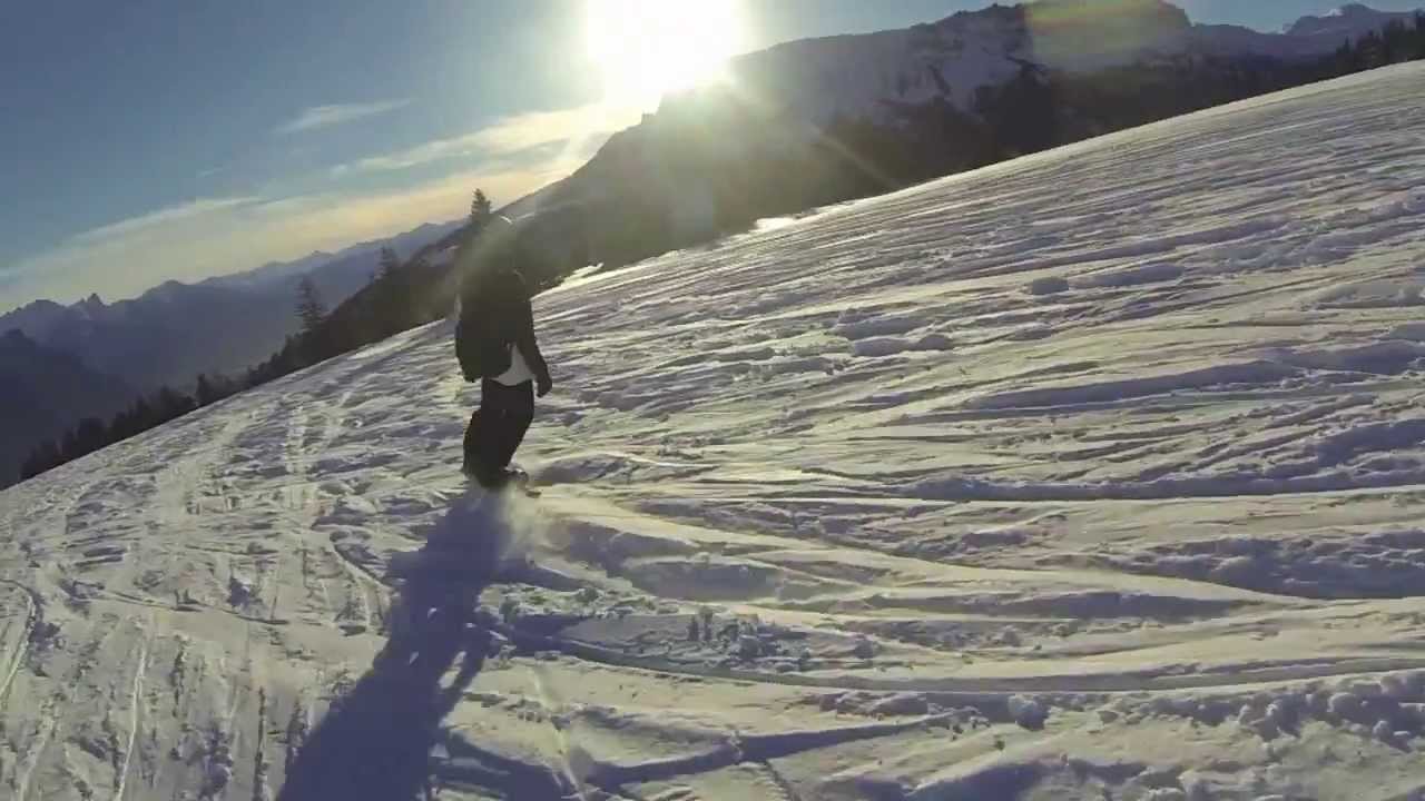 Gopro Snowboarding HD Switzerland - YouTube