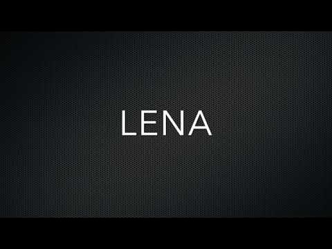 How to Pronounce Lena - YouTube