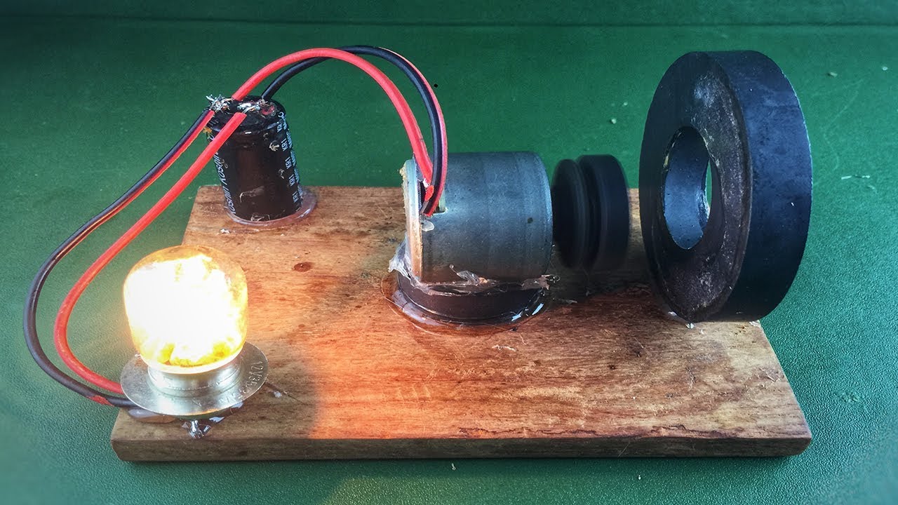 Free energy Device Using Dc Motor 100% With Magnet | Creative Crafts ...