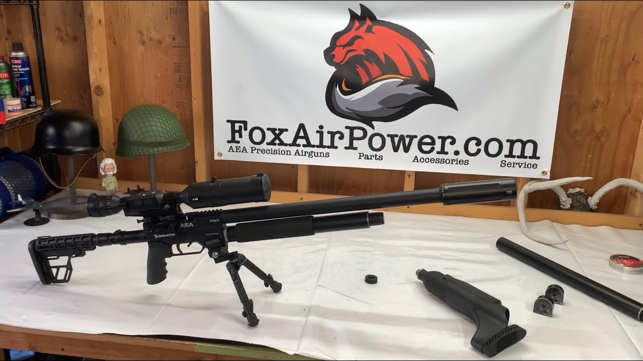 AEA PRECISION AIRGUNS TERMINATOR AND ANNOUNCEMENT - YouTube