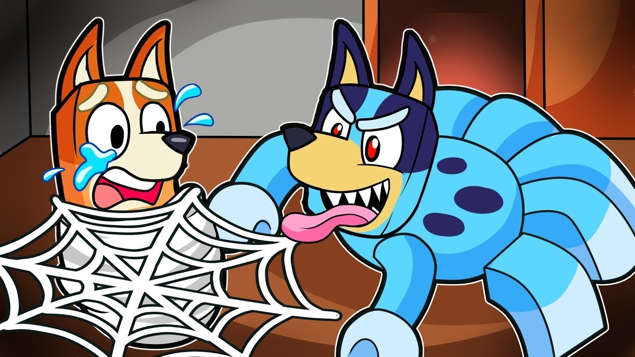 ESCAPE from the BLUEY SPIDER in ROBLOX 😭 - YouTube