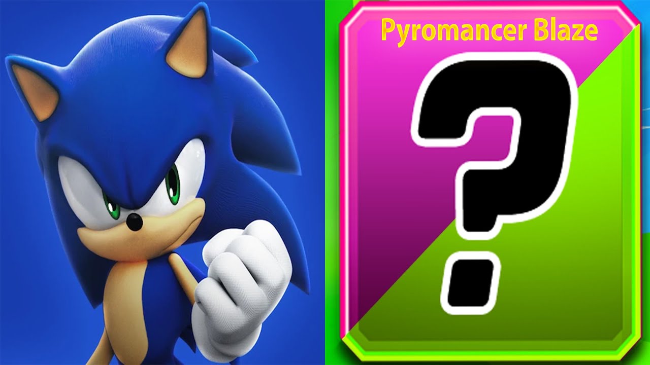 Sonic Forces Speed battle - Pyromancer Blaze ️‍🔥 New Character Coming ...
