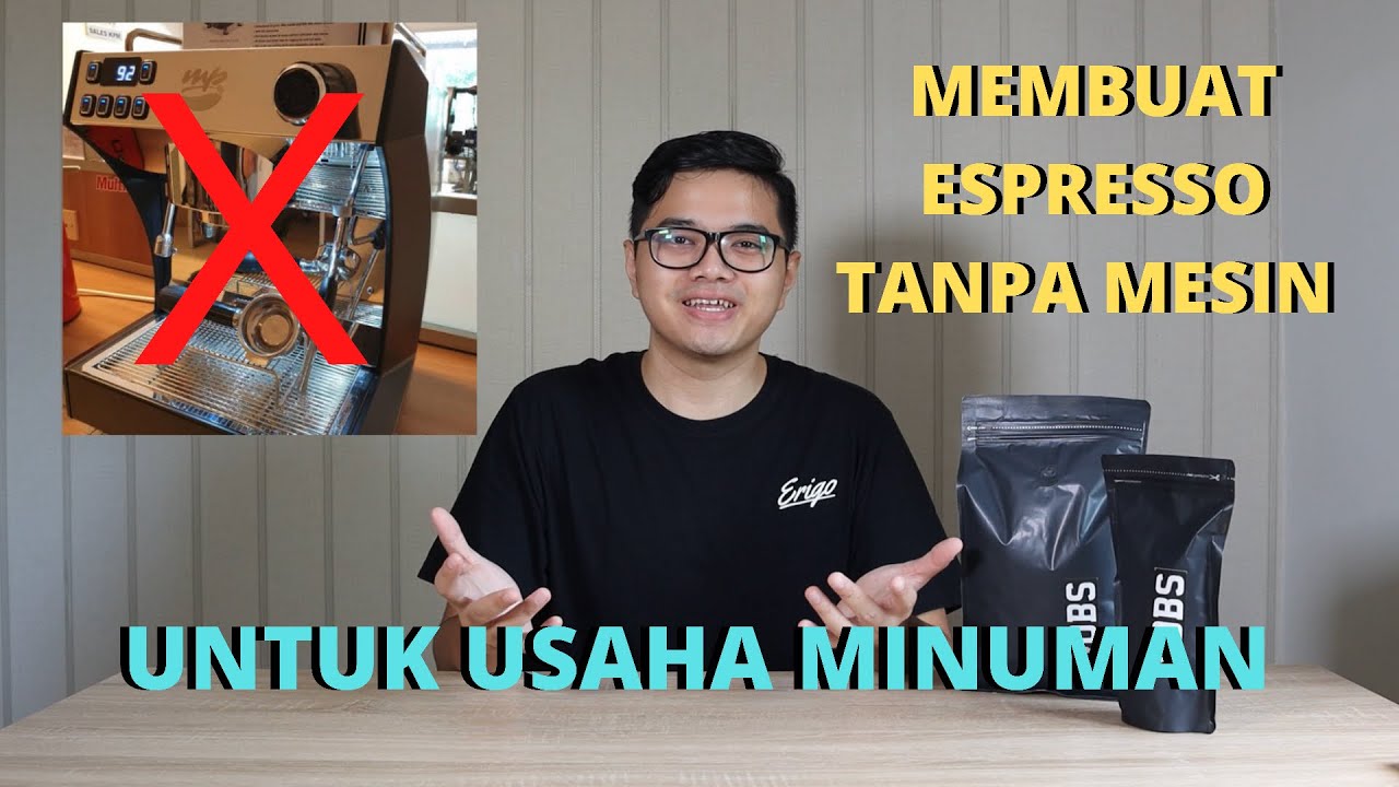 Cara Membuat Espresso Tanpa Mesin - YouTube