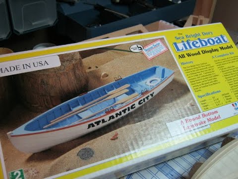 How to build Midwest Products Sea Bright Dory Lifeboat Kit