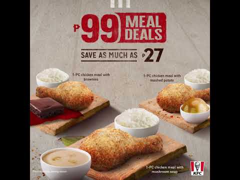KFC 99 Meal Deals - YouTube