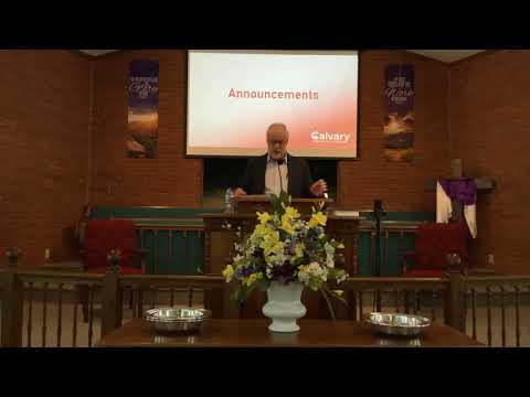 Welcome! Calvary Brethren Church; March 30, 2025 - YouTube