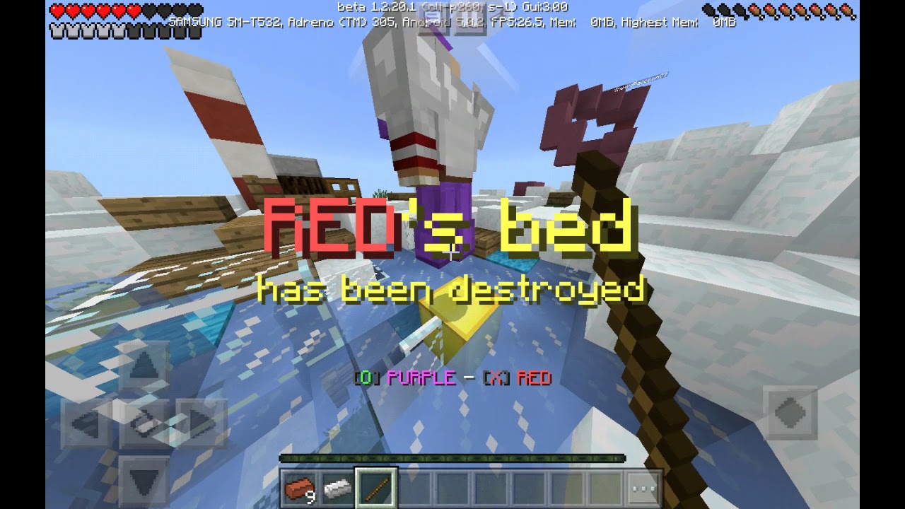 Minecraft Pe:Lifeboat Bedwars 1 (Yeni Seri Bedwars) - YouTube