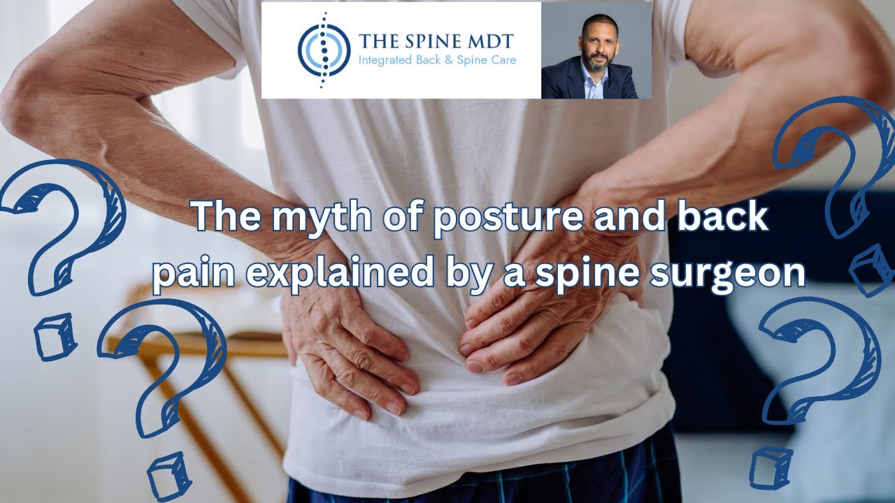 The myth of posture and back pain explained by a spine surgeon. - YouTube
