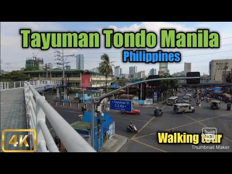 Tayuman Manila 2023|Street Walking Tour at Tayuman Tondo Manila ...