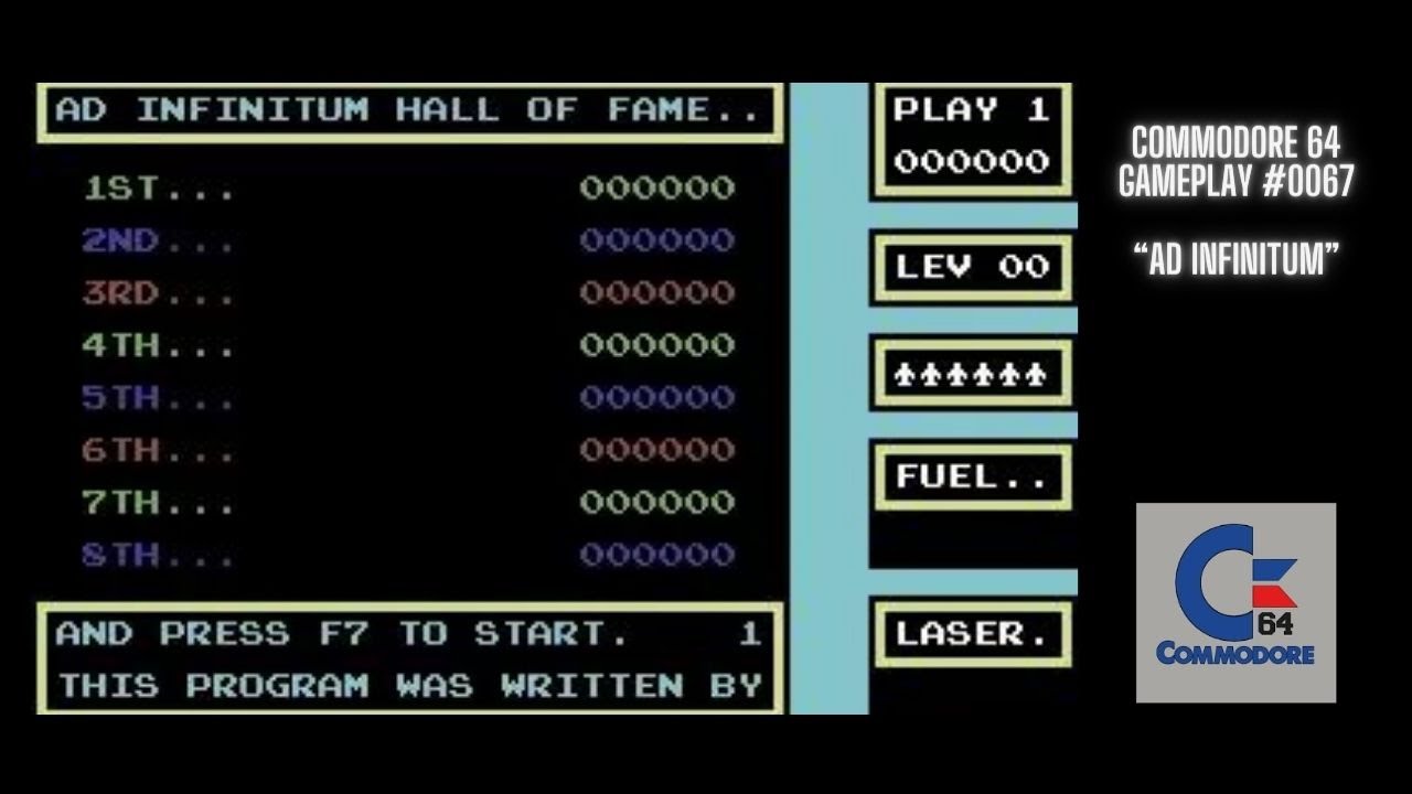 Ad Infinintum (Commodore 64 / Gameplay #0067) - YouTube
