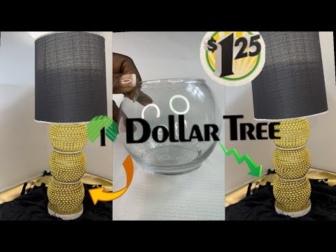 Transform Your Space with This Dollar Tree Fish Bowl DIY Lamp - YouTube